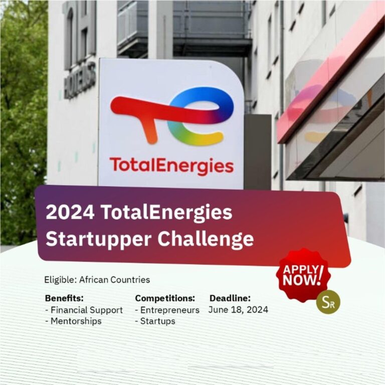 TotalEnergies Startupper Challenge 2024 Application