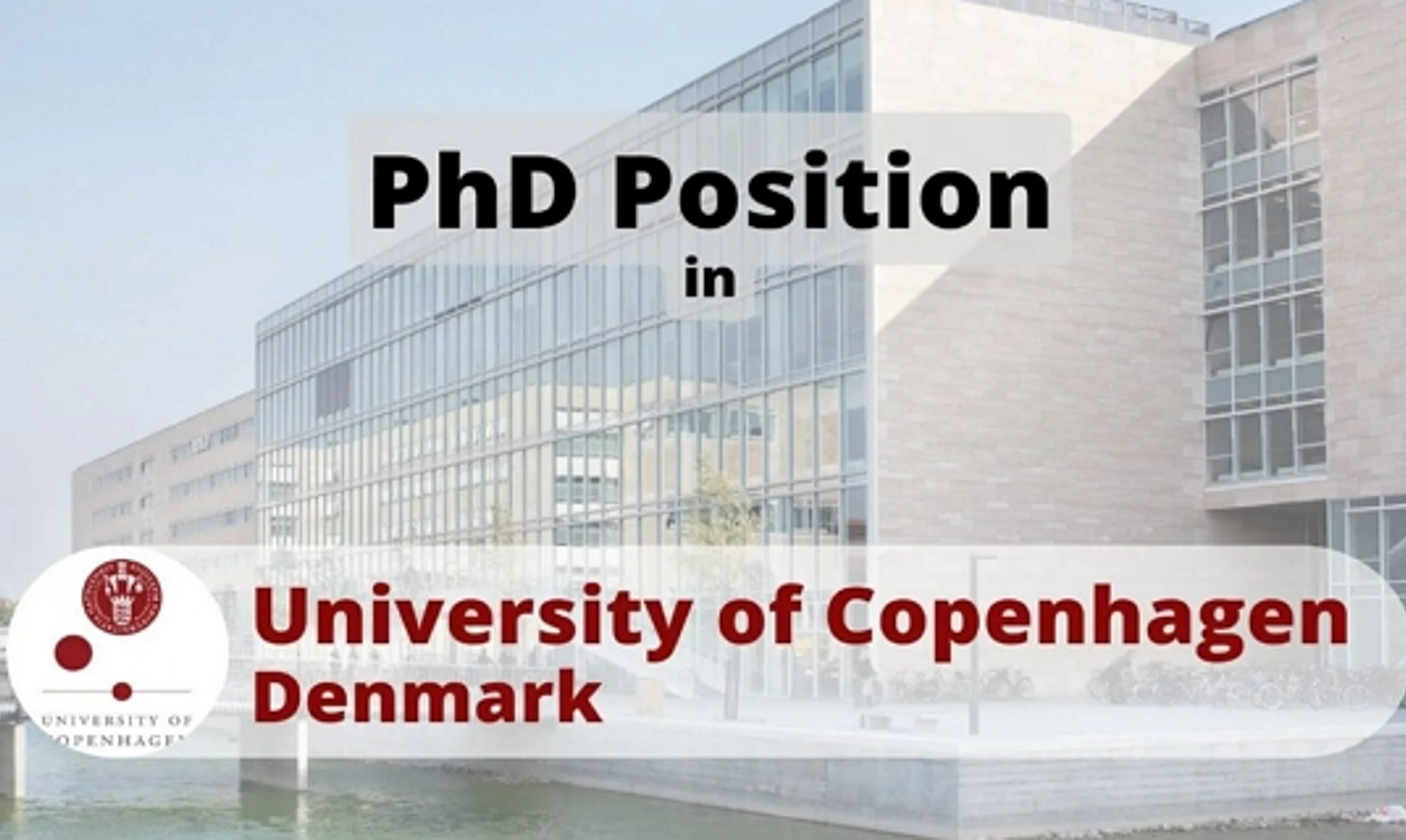 Fully-Funded PhD Positions at University of Copenhagen