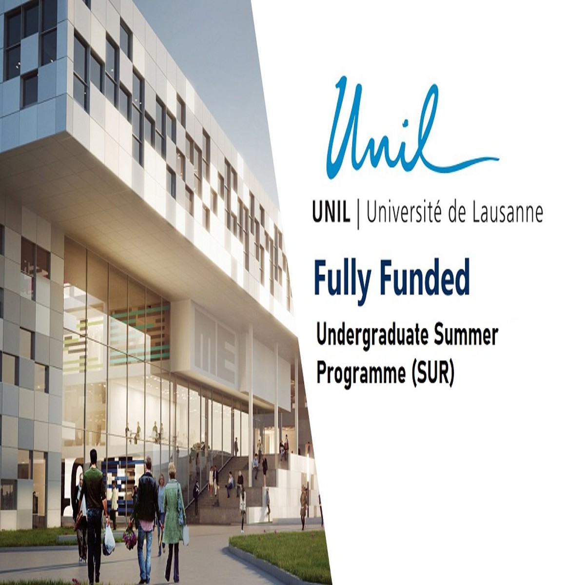 UNIL Summer Research Scholarship 2025 (Study in Switzerland)
